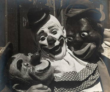 Ringling Bros. Lou Jacobs Clown Signed Photo