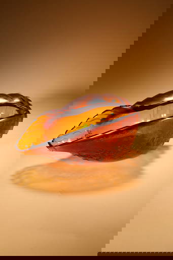 Chinese Glass Ornament, 'conch Shell'