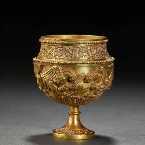 TANG DYNASTY,PURE GOLD STEM CUP - Sep 11, 2021 | Marktraces Art Gallery ...