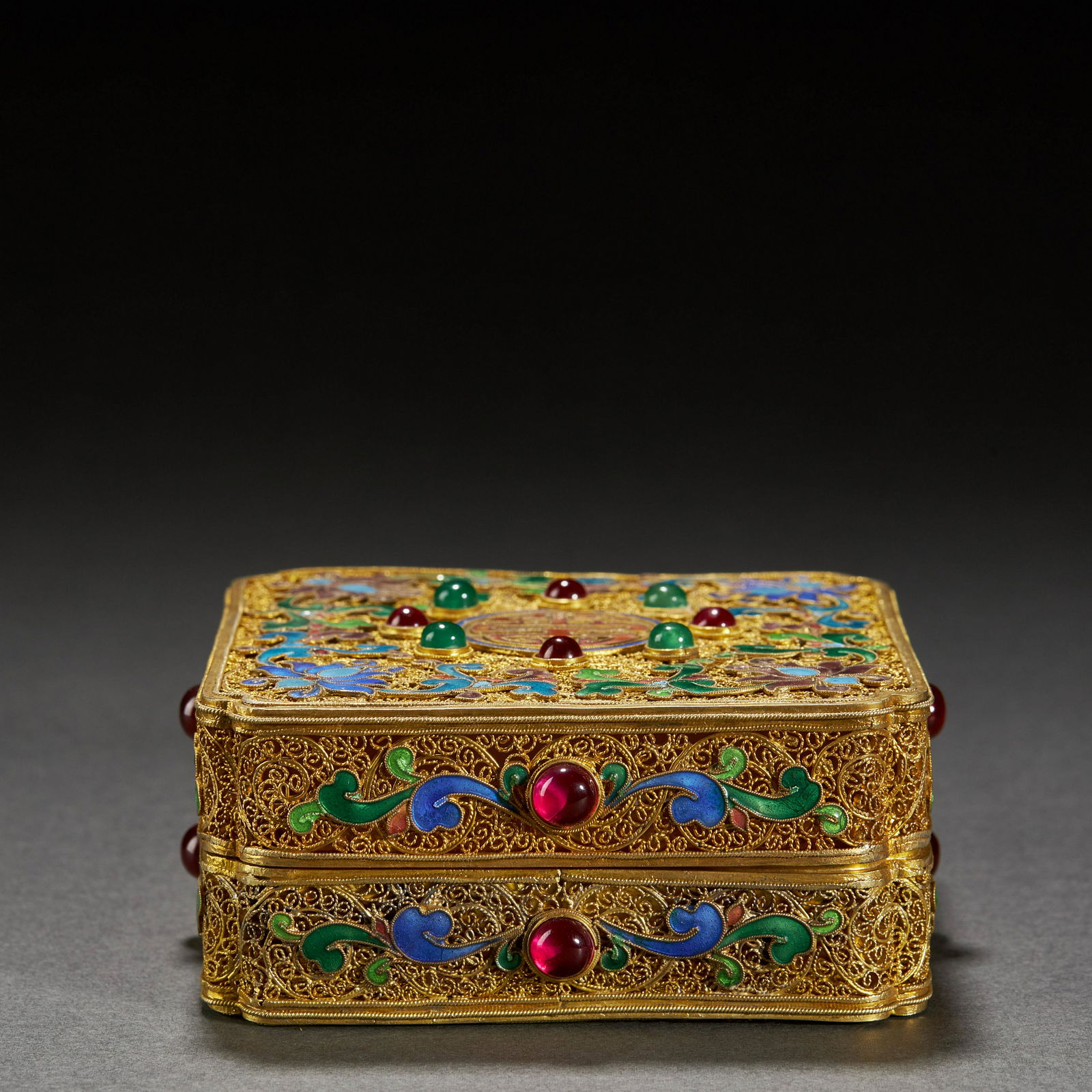 Bilston Enamel Patch Box - Nov 22, 2013 | The Antique Enamel Company ...