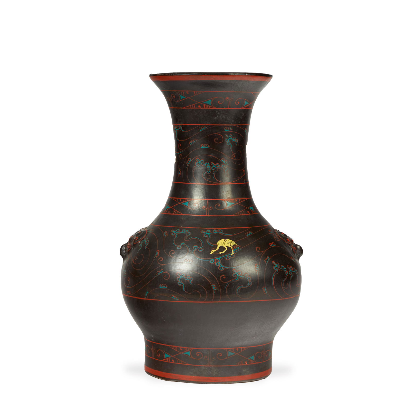 ANCIENT CHINESE LACQUER WARE VASE (#0170) on Jan 17, 2022 | Marktraces ...