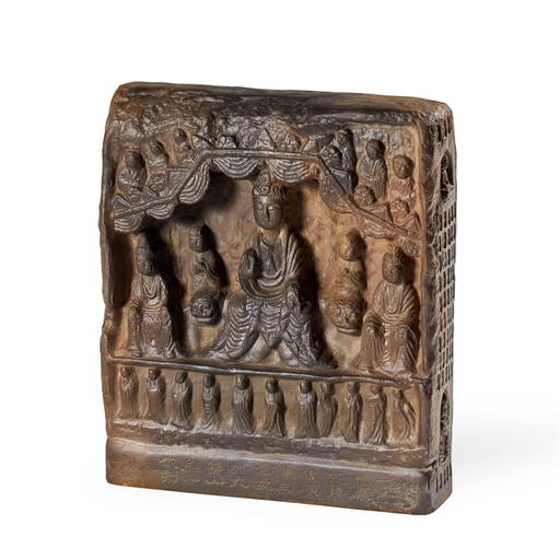 ANCIENT TIBETAN PAINTED TSA-TSA PLAQUE,QING DYNASTY - Feb 21, 2022 ...