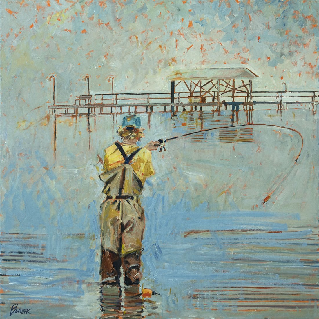 JOEY BLAZEK (American/Texas) A PAINTING - Jul 02, 2020 | Rockport ...
