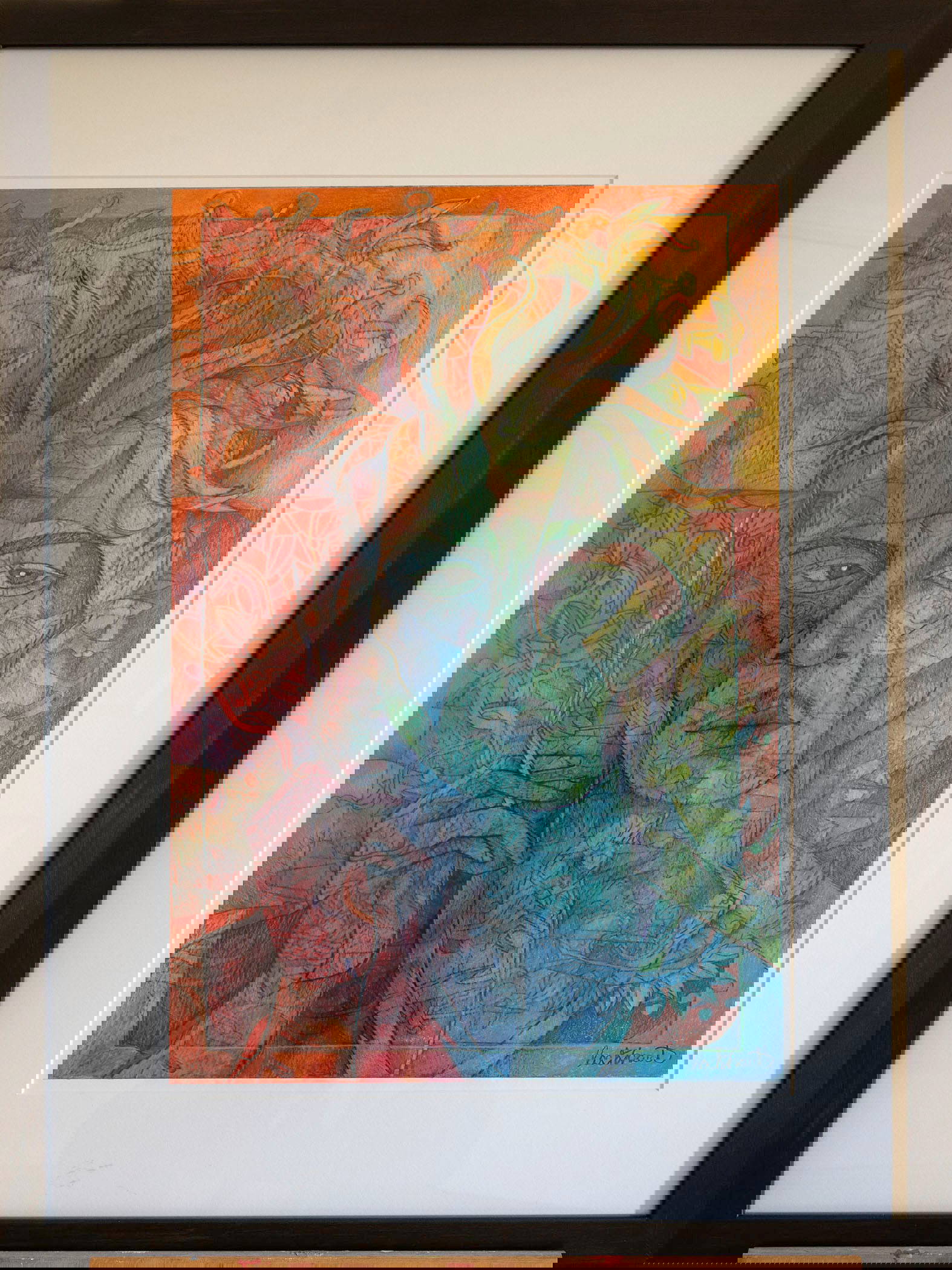 Bob Lockhart (american 20th/21st Century) A Drawing Auction