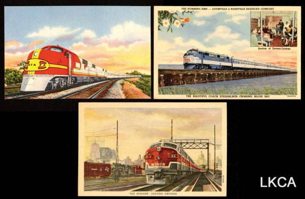 Railroad Streamliner Linens An Excellent