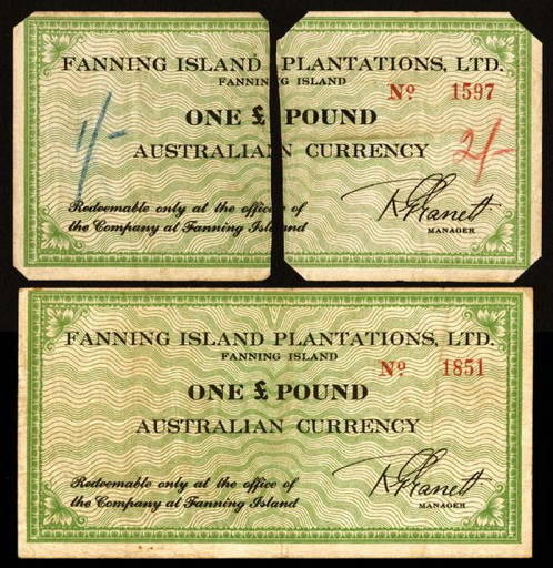 Fanning Islands , Fanning Island Plantations, Ltd
