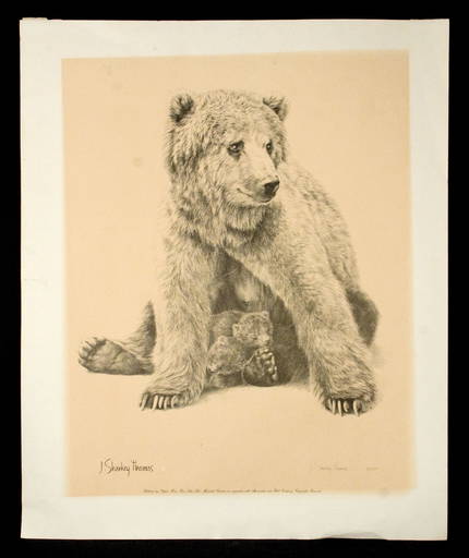 J. Sharkey Thomas Pencil Signed & Numbered Lithograph