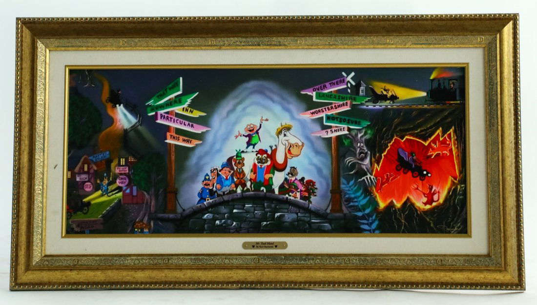 Mr. Toad Mural by Kurt Raymond Limited Edition of 95! - Oct 17, 2020 ...