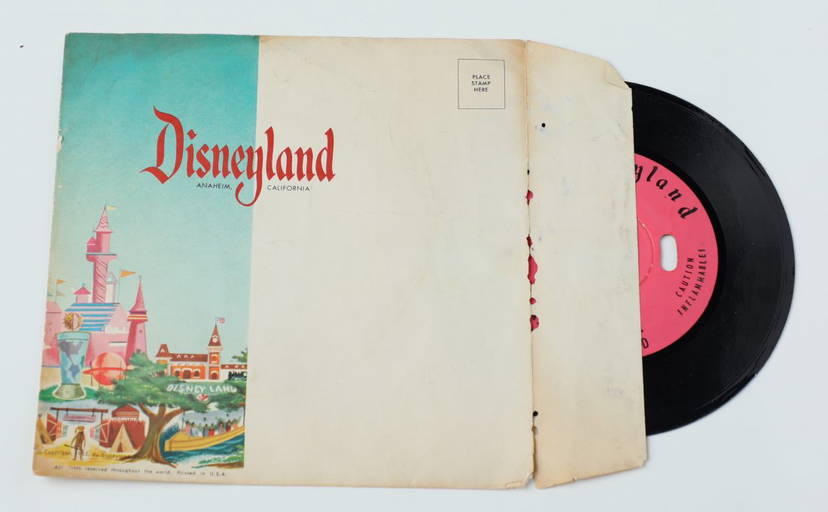 1955 Disneyland Souvenir Record Voice O Graph