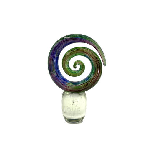 Iconic Hand Blown Glass Koru Sculpture - Dec 07, 2022 | Absolute ...