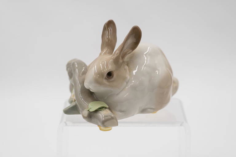 Handmade in Spain Lladro Rabbit with Flower 4772 - Dec 07, 2022 ...