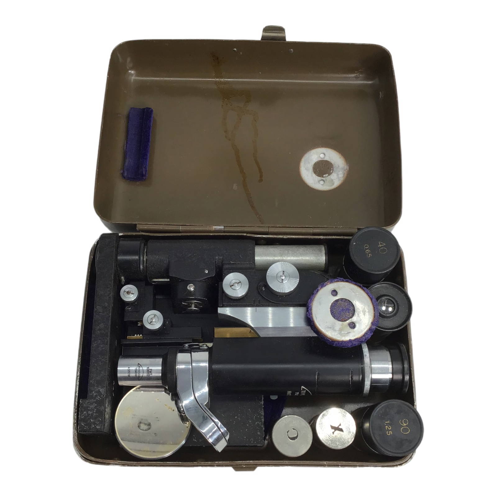 Tiyoda Tokyo Microscope No 13875 Set Auction