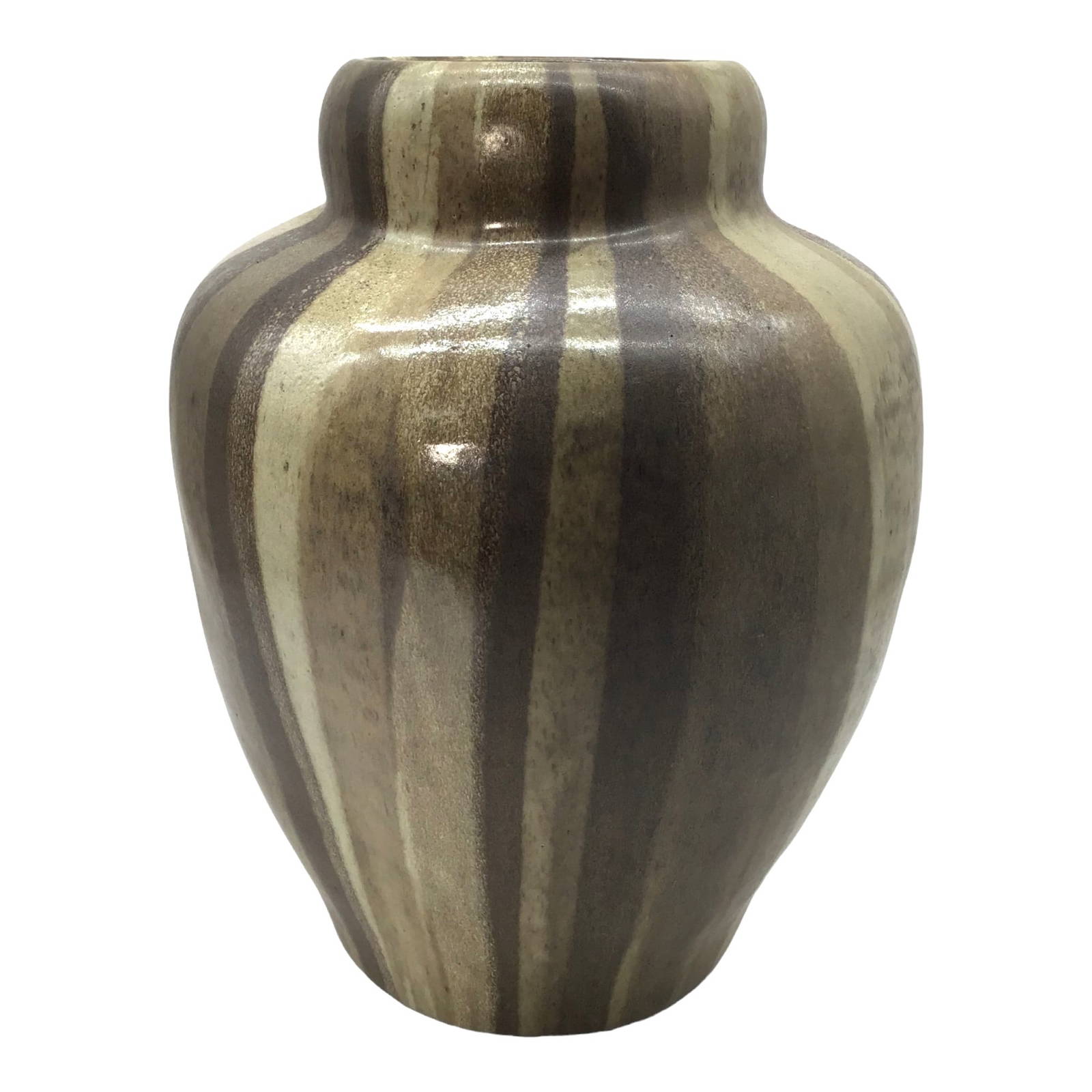 Handmade Pottery Vase Signed Chapman Auction