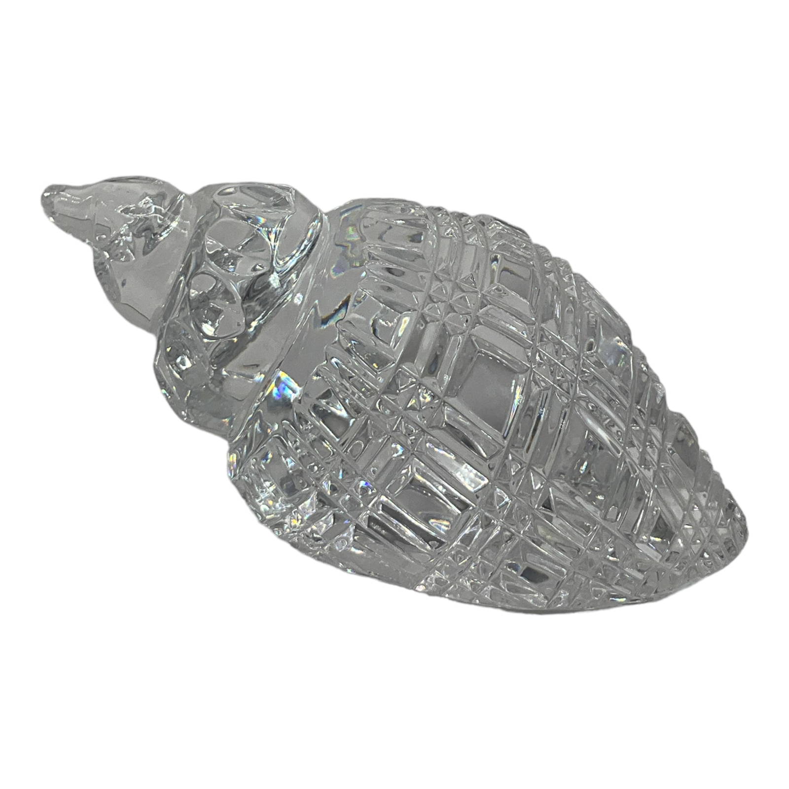 Vintage Waterford Conch Shell Paperweight Auction