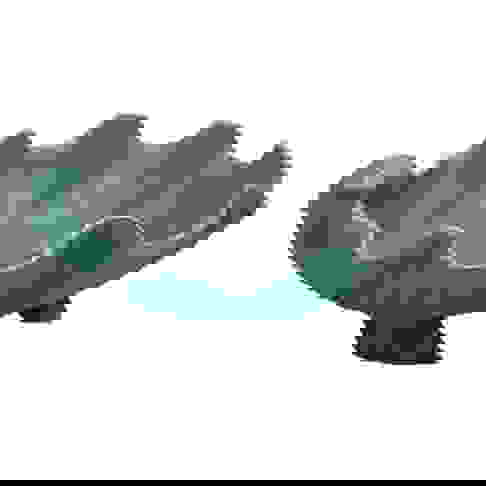 Antique Majolica Shell Shaped Large Pottery Bowl Auction