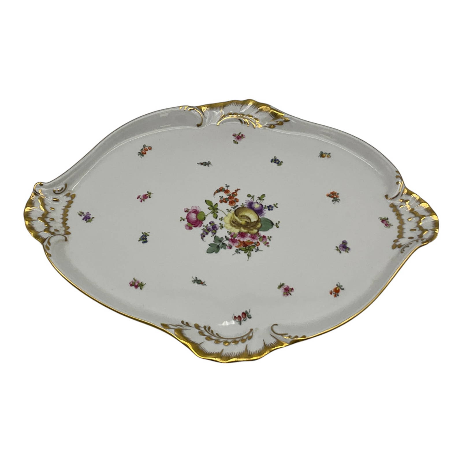 Porcelain Herend Tray Auction