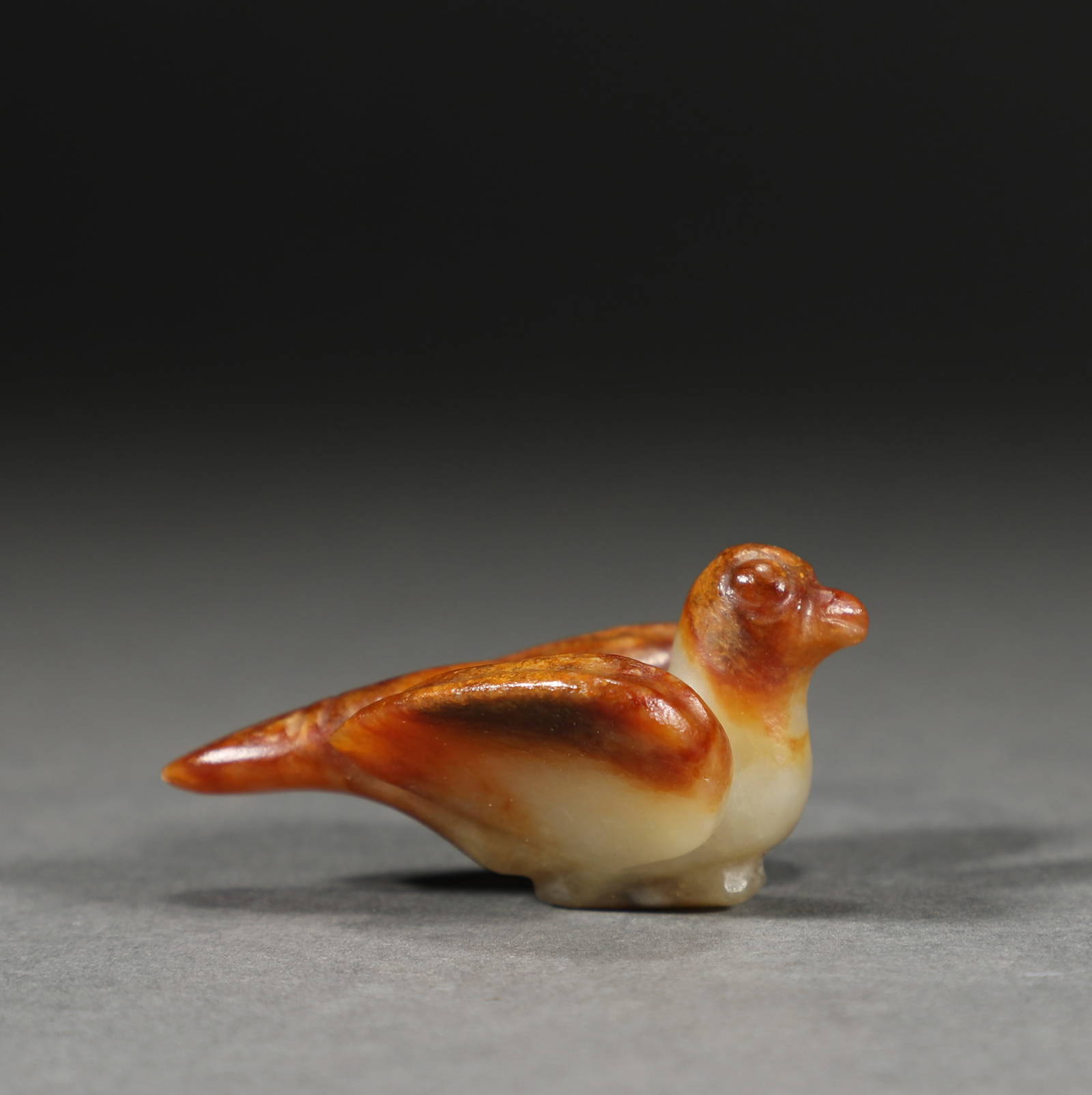 Topaz Bird Of Qing Dynasty Auction