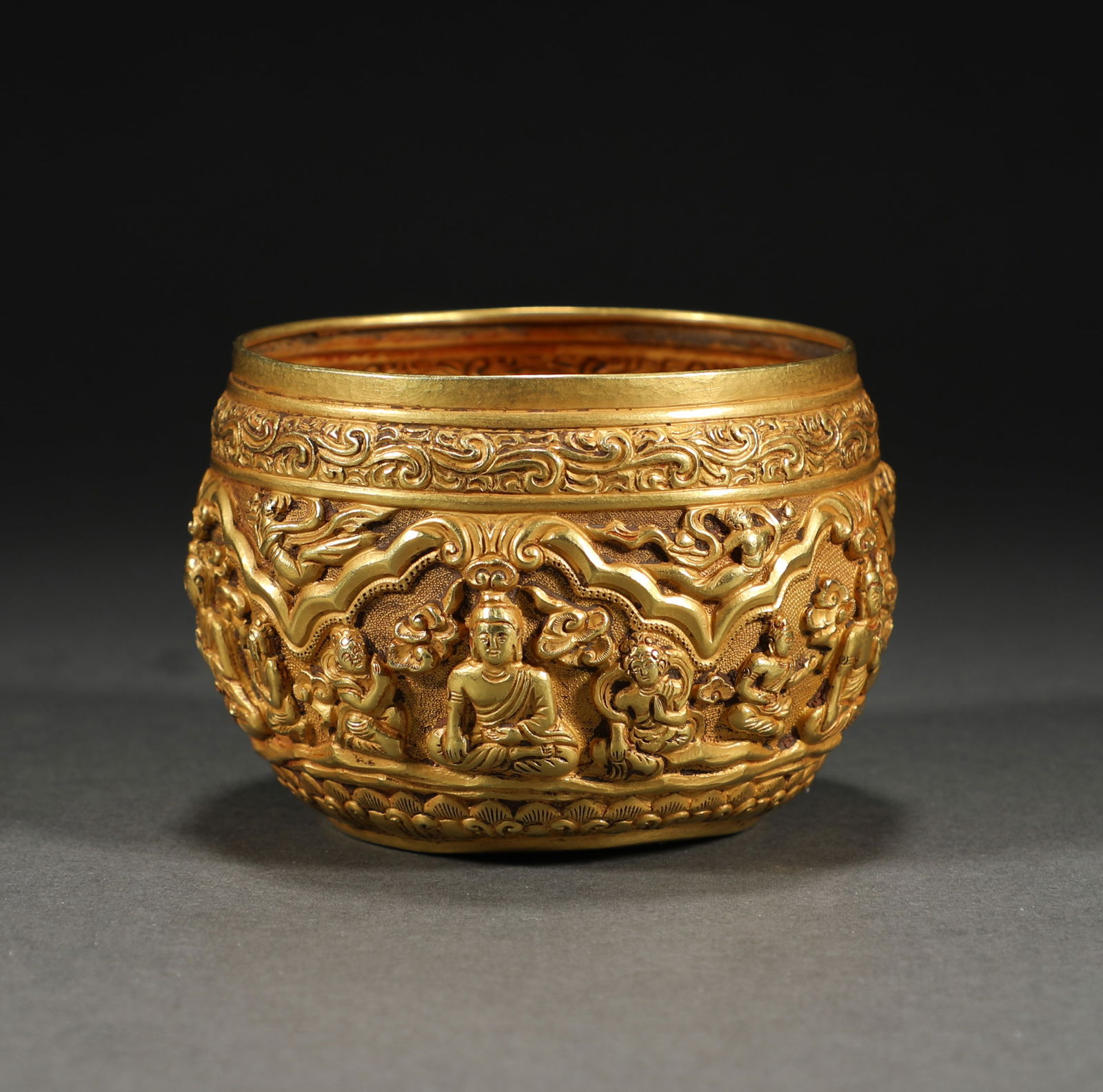 Pure Gold Cup In Ancient China
