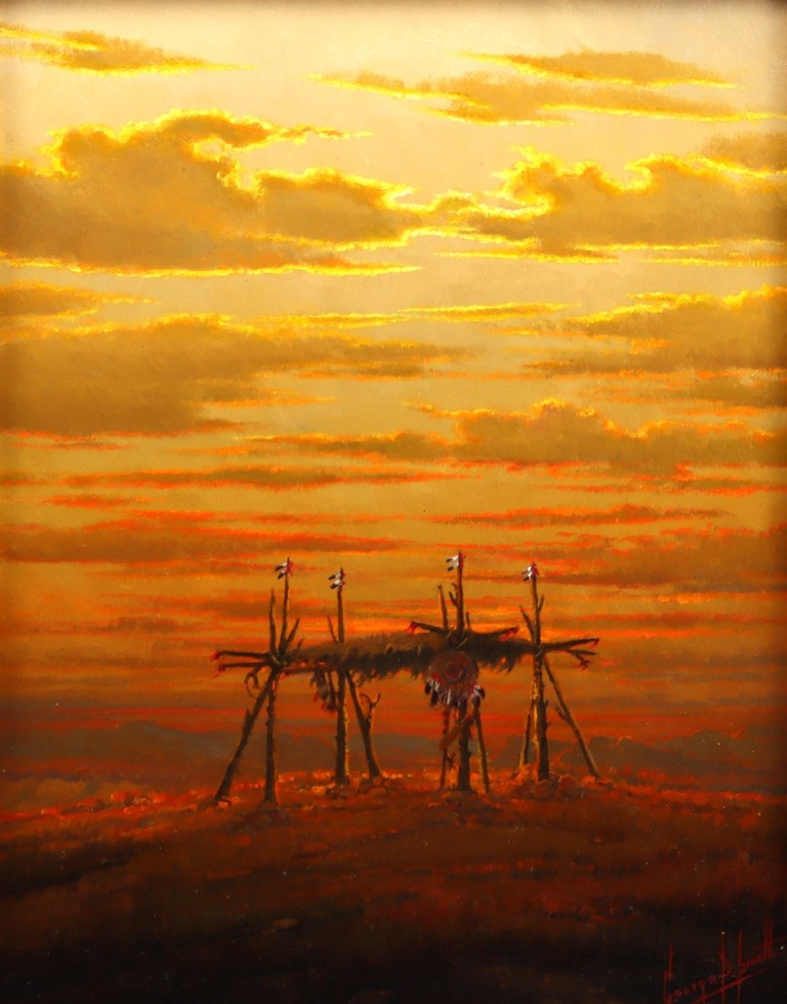 George Dee Smith (b. 1944) Sacred Ground