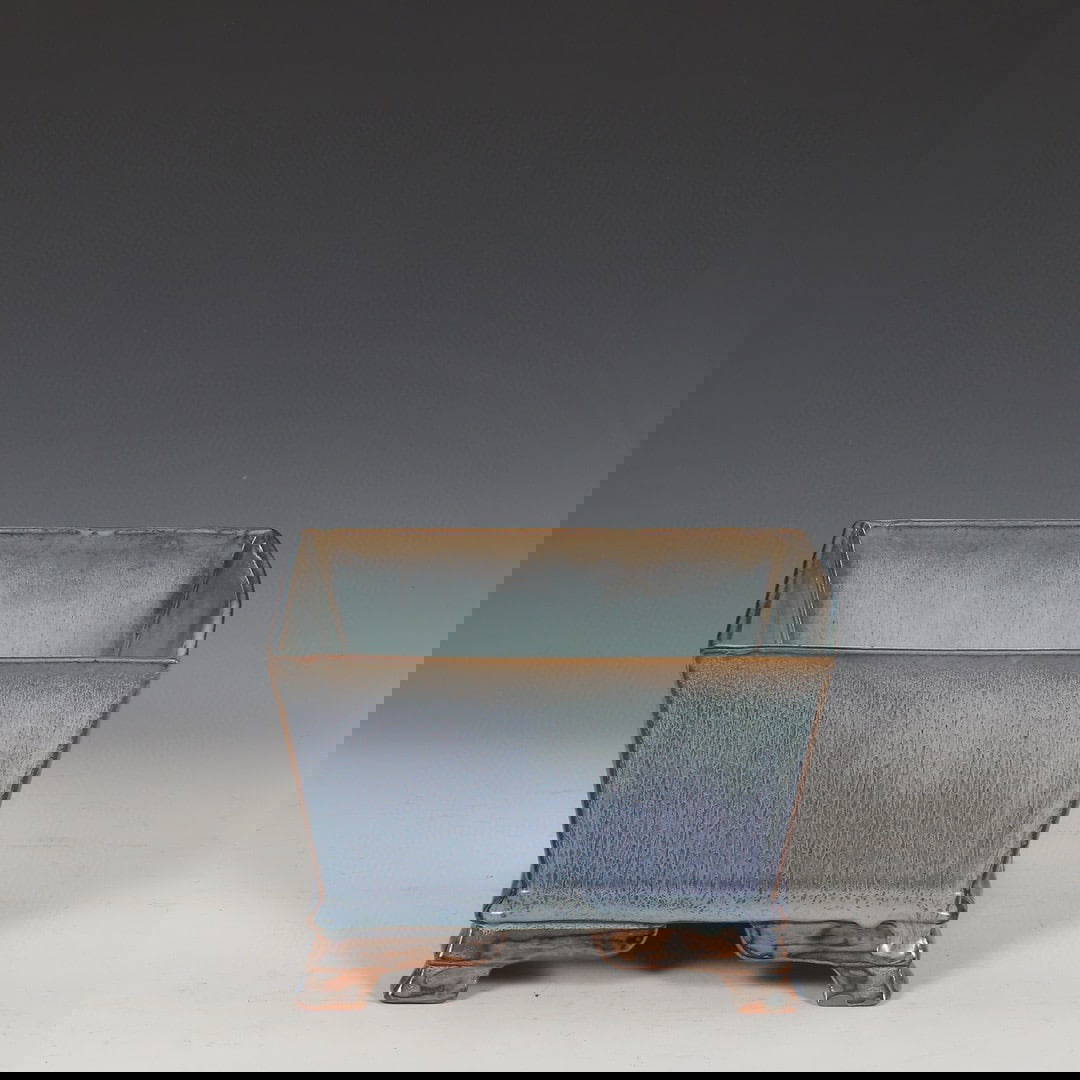 Jun Ware Grape Purple Glazed Poetry Pattern Porcelain Washer Auction