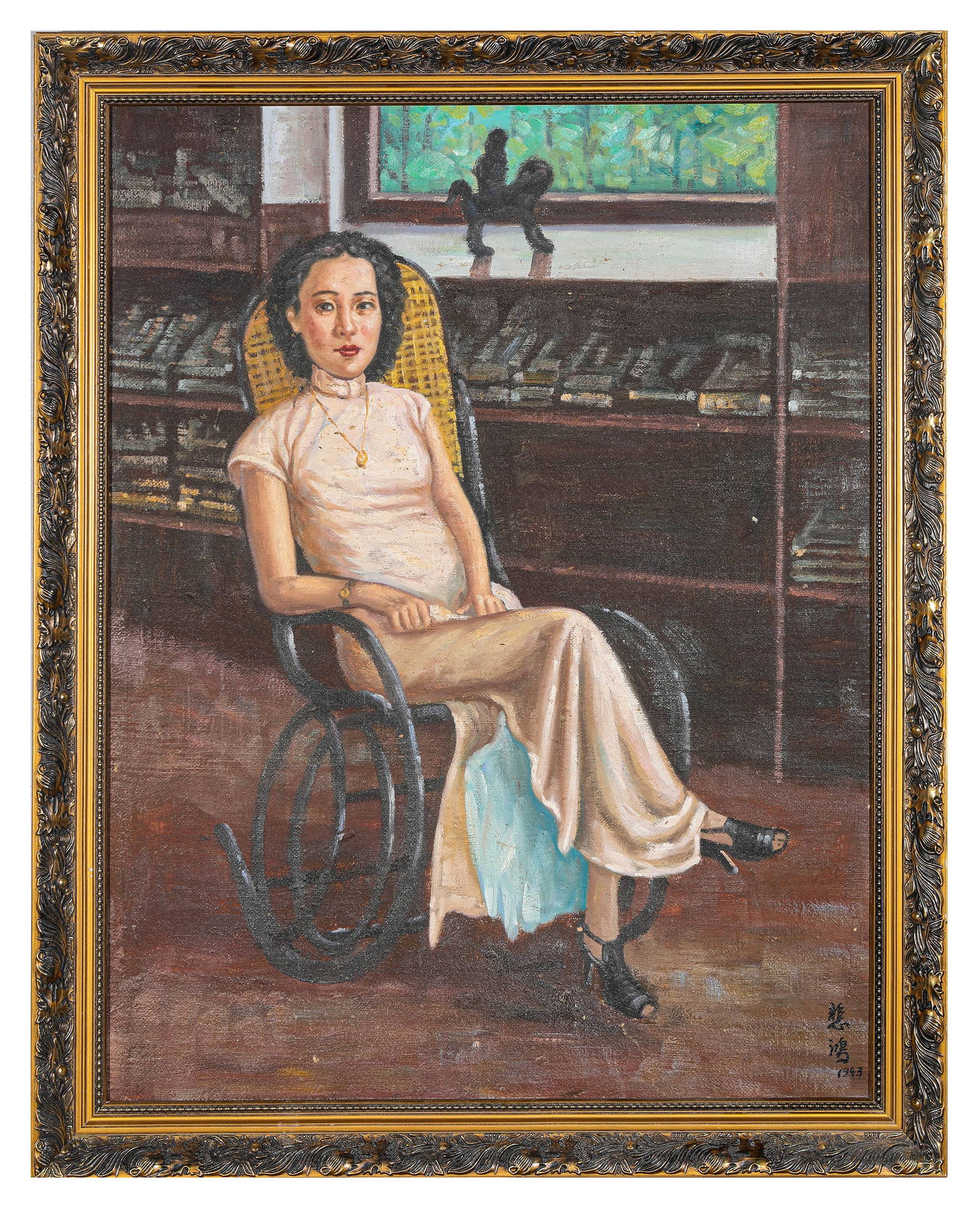 A Chinese Scroll Painting By Xu Bei Hong Auction