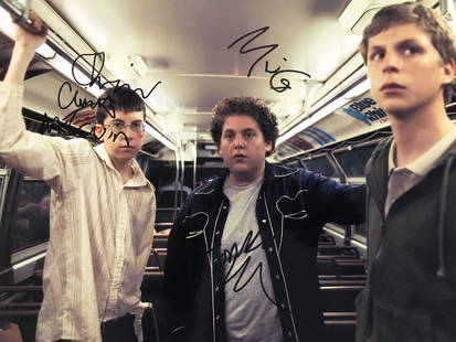 Dave Franco & Christopher Mintz Plasse Signed 8x10