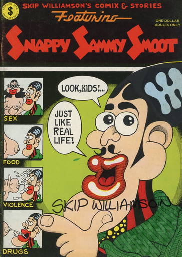 Snappy Sammy Smoot Signed Comic