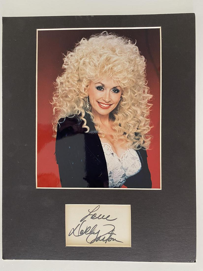 Dolly Parton Original Signature