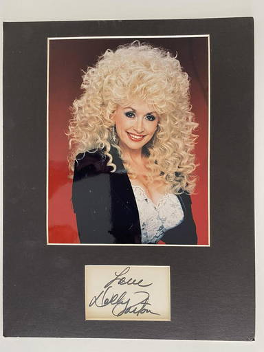 Dolly Parton Original Signature