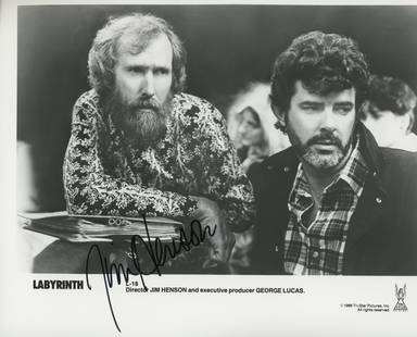 The Muppets Autograph John Denver And Jim Henson Photo