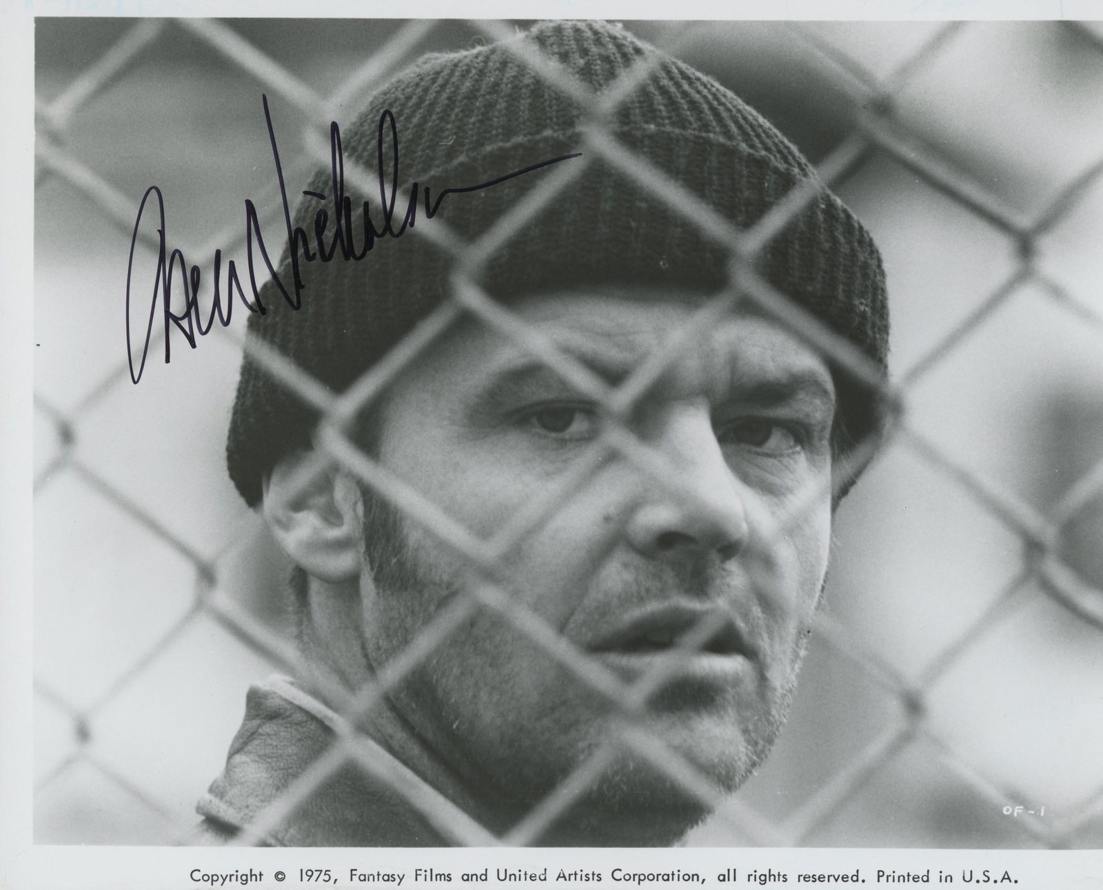 Jack Nicholson Signed Photo