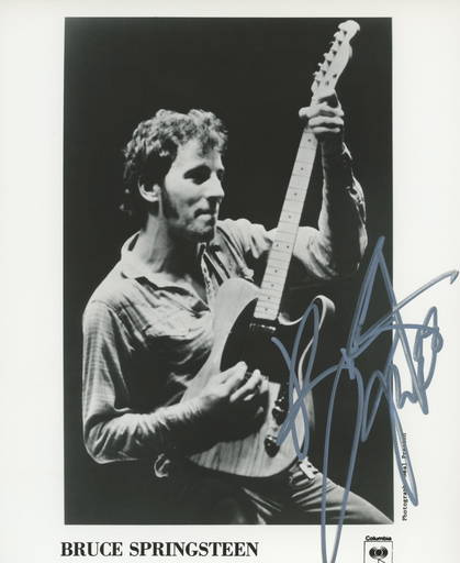 Bruce Springsteen Signed Photo