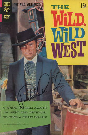 Robert Conrad Signed "the Wild Wild West" (gold Key)