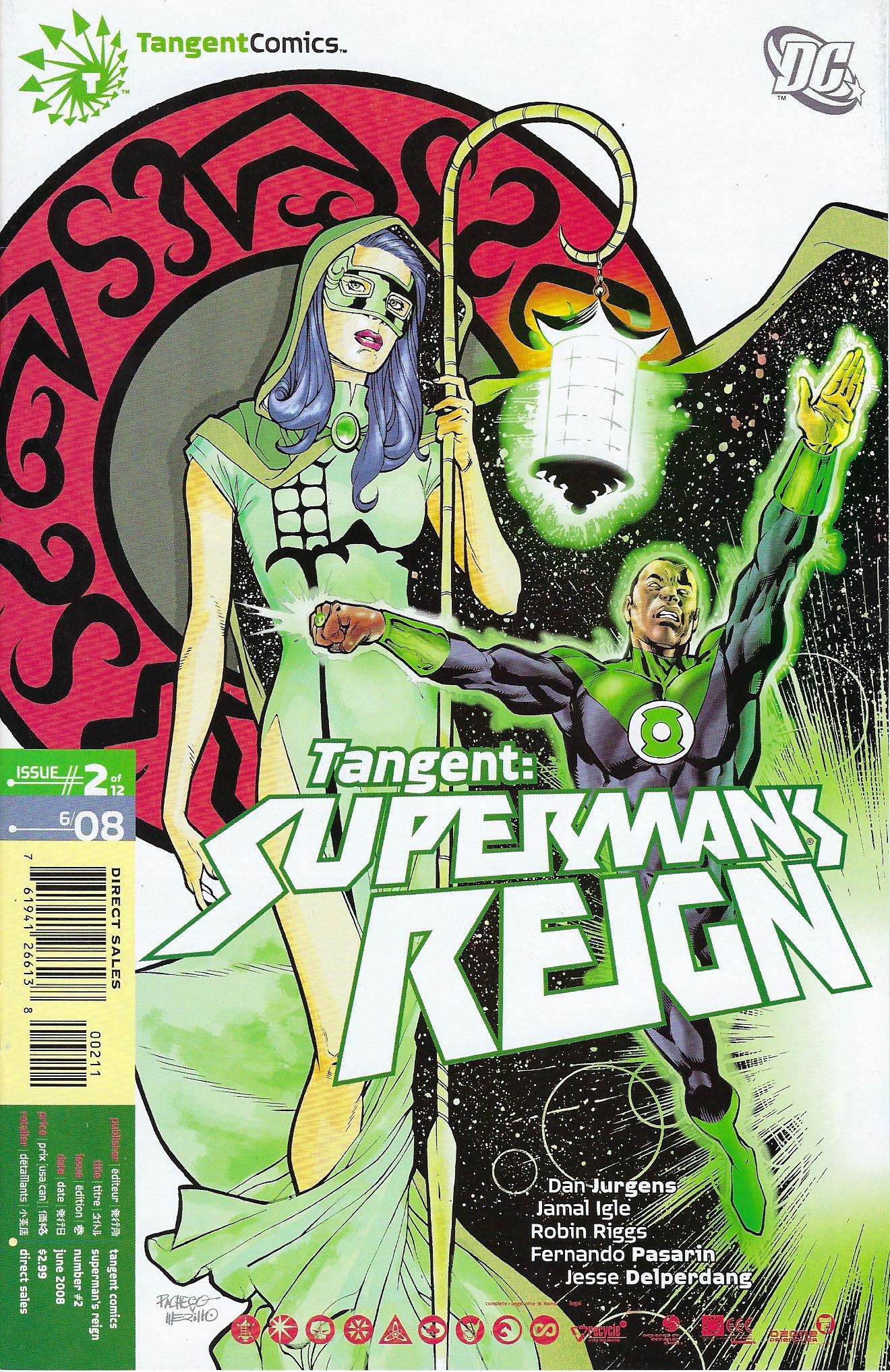 Tangent: Superman's Reign Dc Comic Book #2