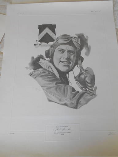 Colonel Hubert "hub" Zemke World War Ii Signed