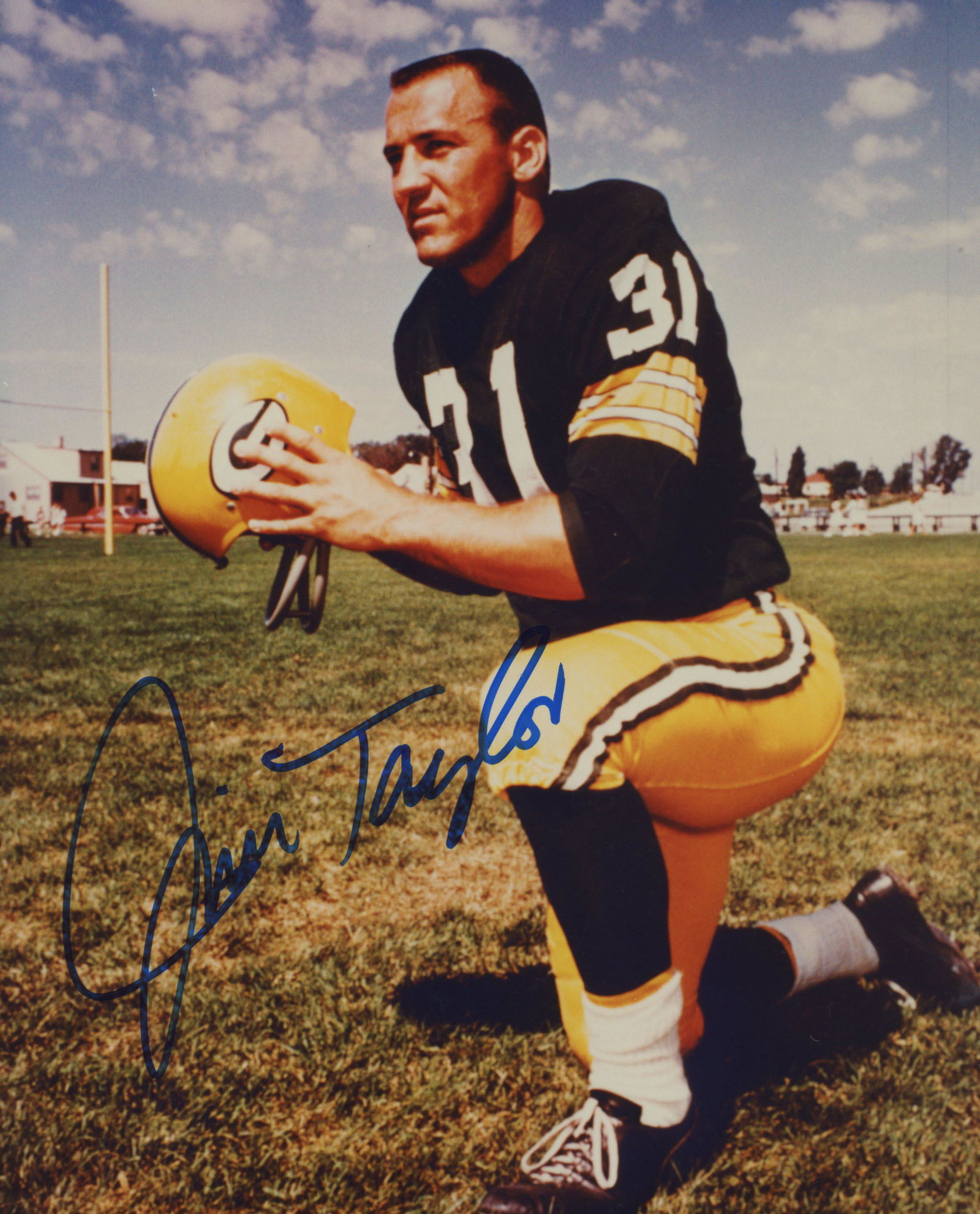 Jim Taylor Green Bay Packers signed photo - Jun 03, 2021 | Heroes ...