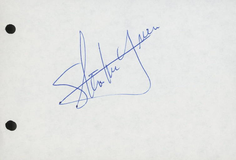 Steve McQueen original signature - Jul 31, 2021 | Heroes & Legends in CA