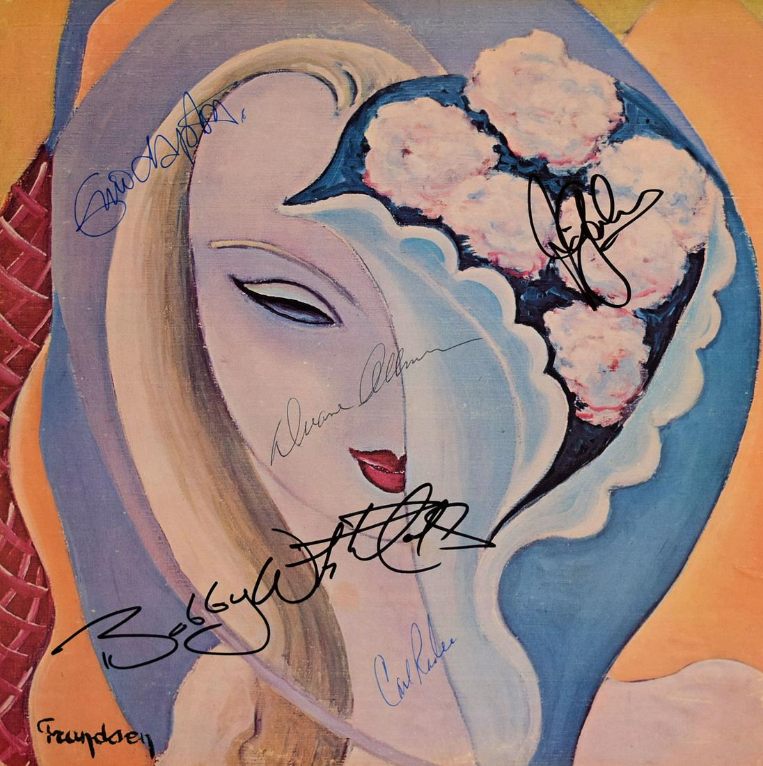 Derek And The Dominos Signed Layla Album