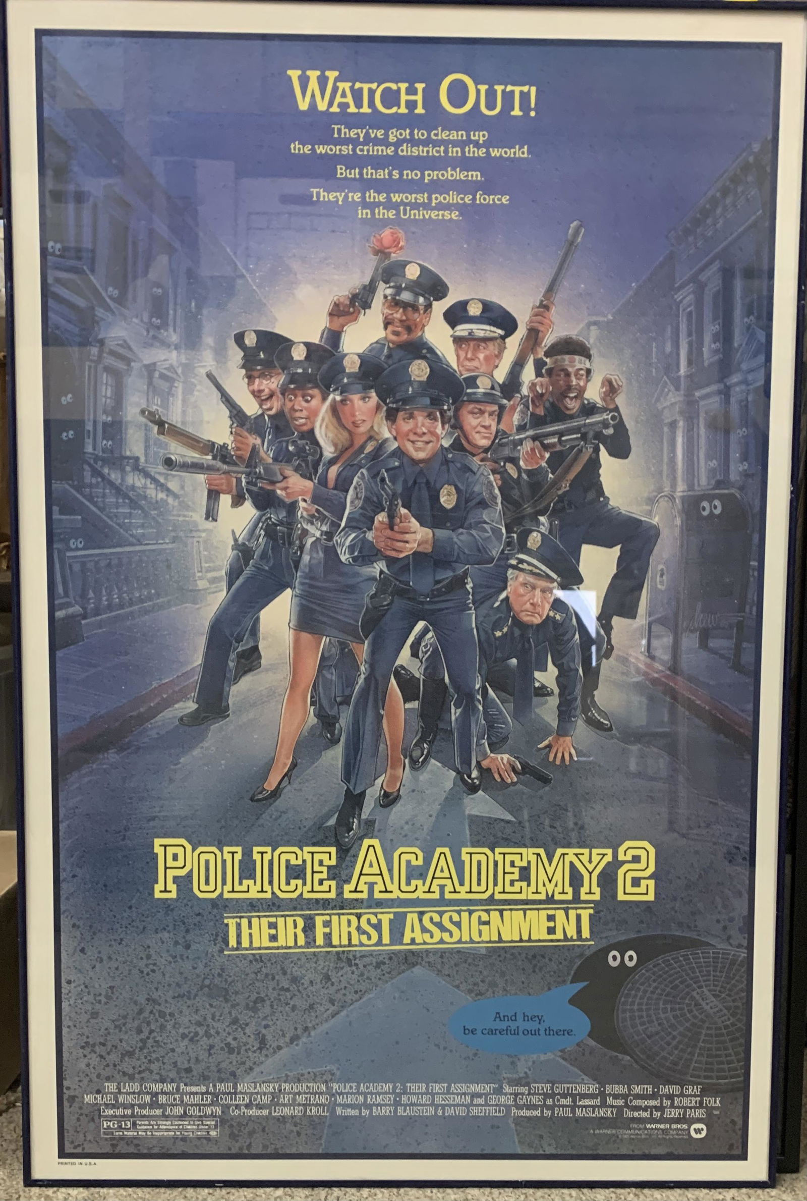 Police Academy 2 movie poster - Sep 05, 2021 | Heroes & Legends in CA