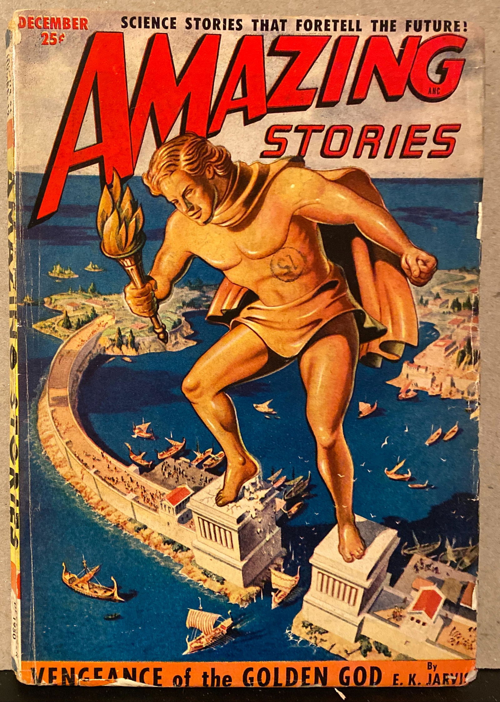 Amazing Stories 1950 Original Vintage Pulp Magazine