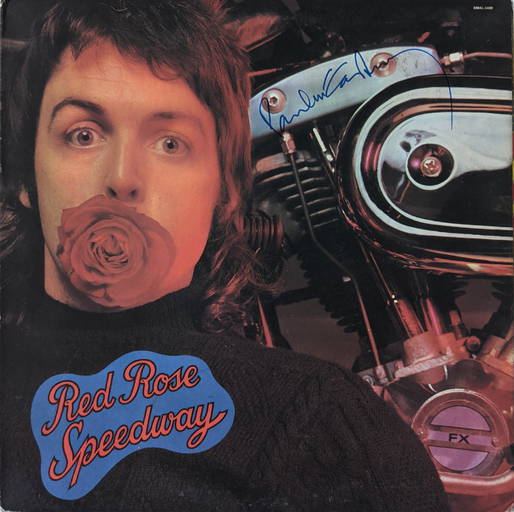 Paul Mccartney Red Rose Speedway Signed Album