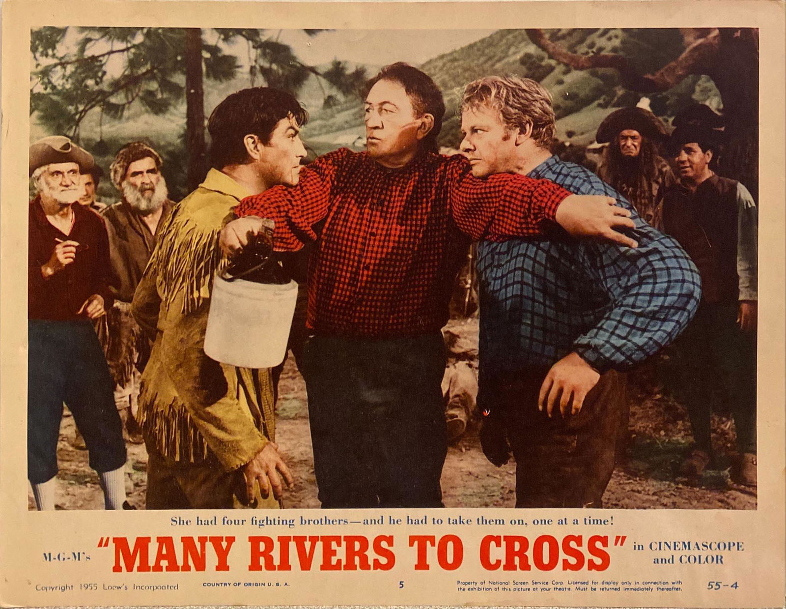 Many Rivers to Cross Original 1955 Vintage Lobby Card (#0063) on Oct 17 ...