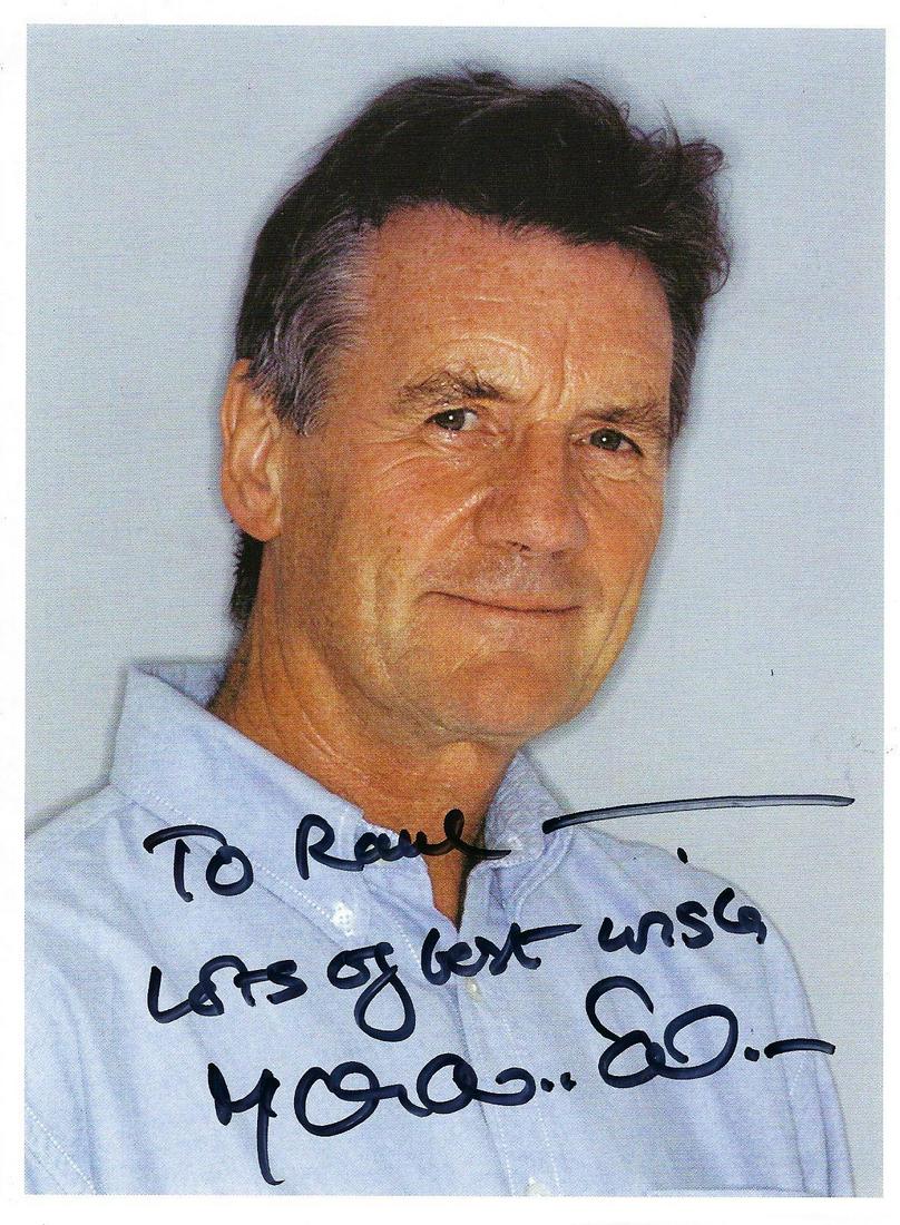 Monty Pythons Michael Palin Signed Photo