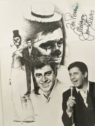 Jerry Lewis signed photo - Dec 11, 2021 | Heroes & Legends in CA