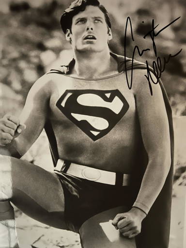 Superman Christopher Reeve Signed Photo