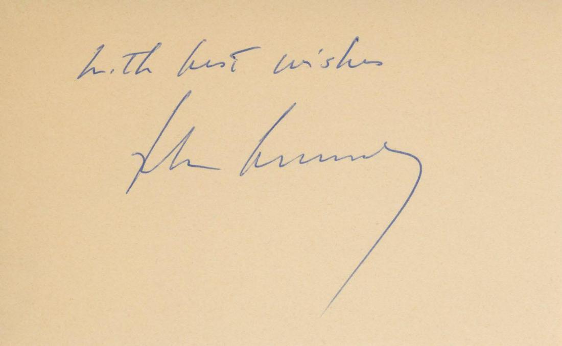 President John F. Kennedy Signature Cut