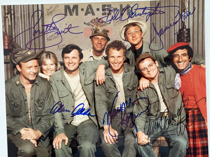 M*a*s*h Cast Signed Photo