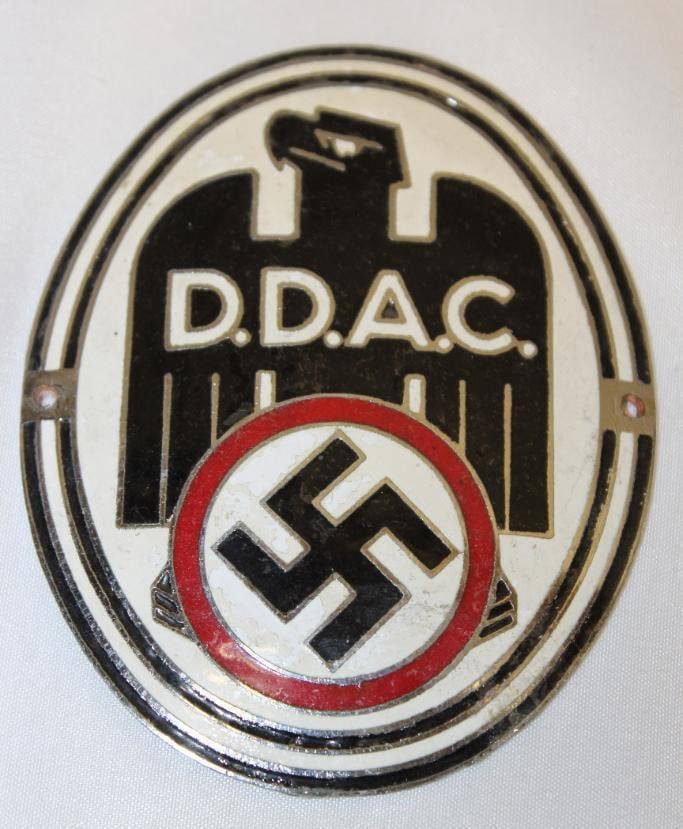 German Automobile Club Radiator Emblem Badge Auction