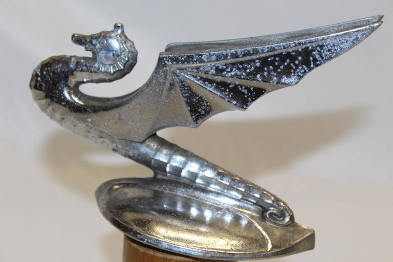1934 1936 Chevrolet Truck Dragon Gryphon Radiator Mascot Hood Ornament