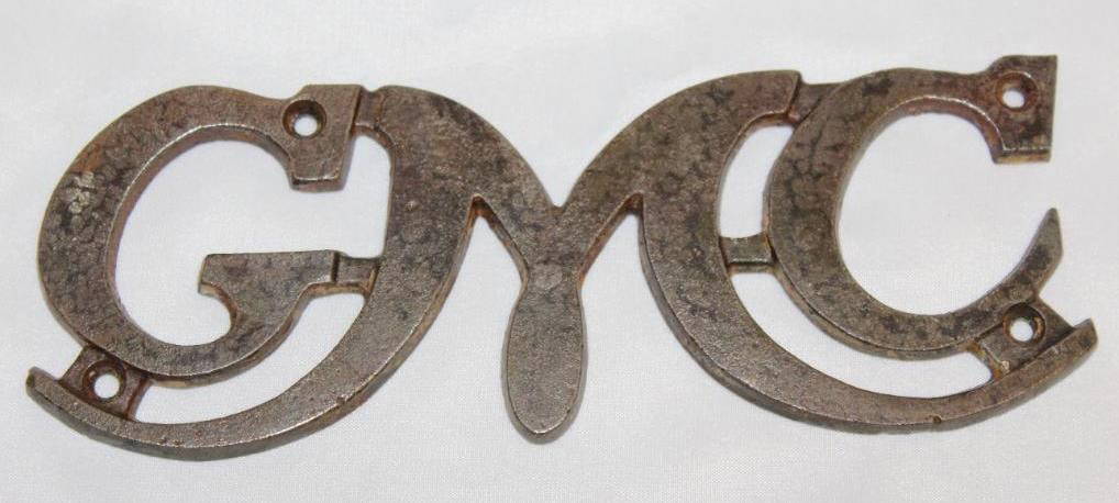 Gmc Trucks Radiator Script Emblem